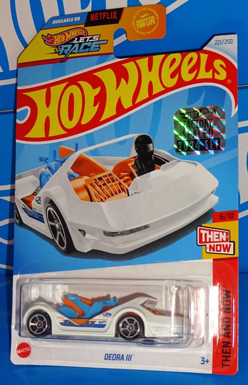 Hot Wheels 2024 Factory Set Then And Now #221 Deora III White w/ MC5s TEKU - Contemporary ...