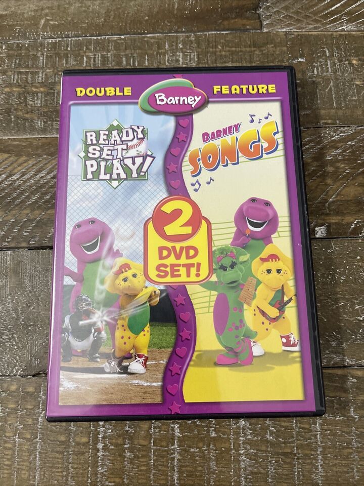 Barney Double Feature Ready Set Play / Barney Songs DVD - DVDs & Blu ...