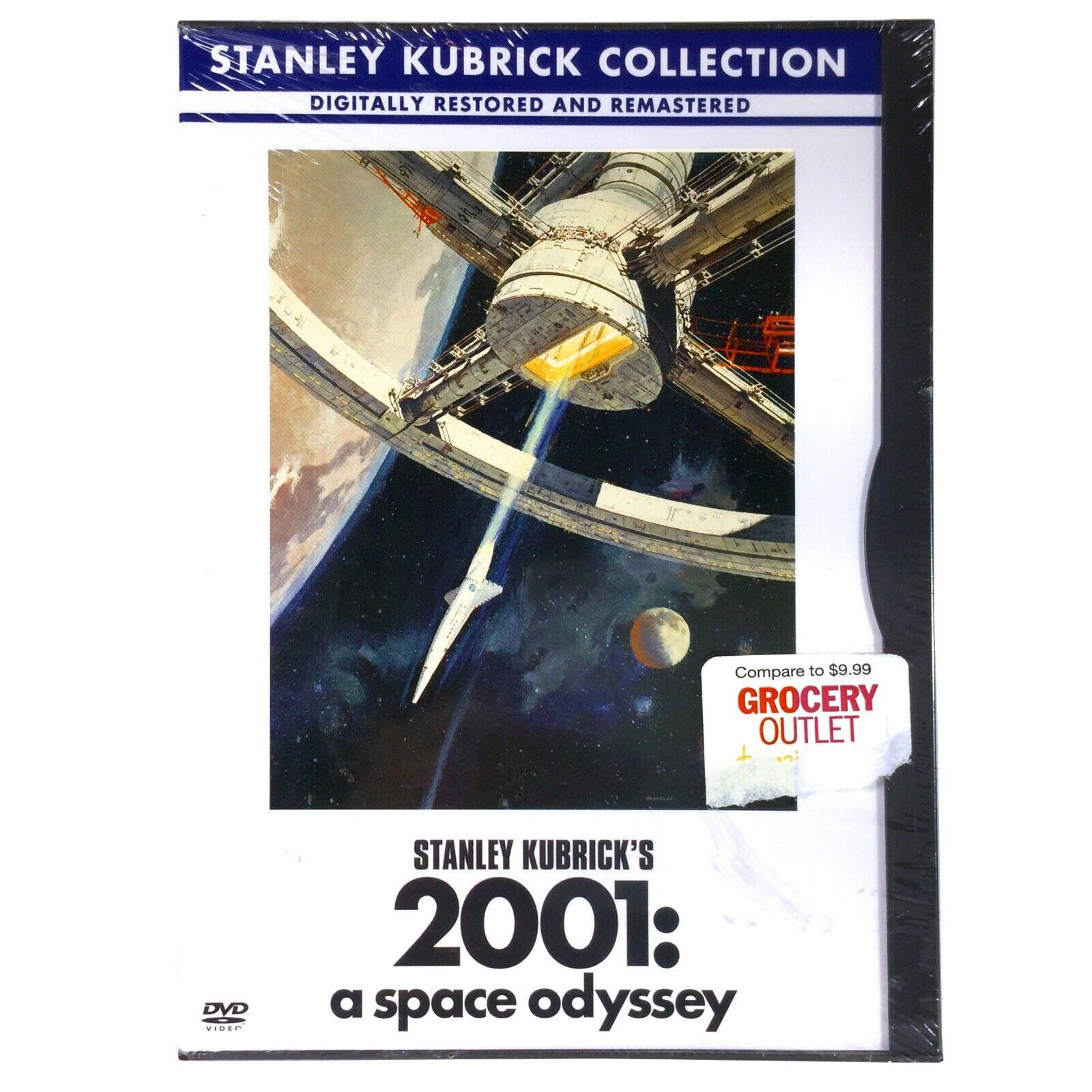 2001: A Space Odyssey (DVD, 1968, Stanley Kubrick Collection Widescreen ...