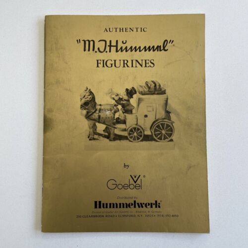 1974 World Famous HUMMEL FIGURINES Catalog Goebel Hummelwerk West ...