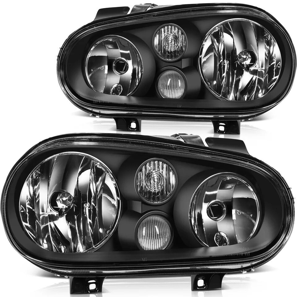 COACHMEN MIRADA 2001 2002 2003 BLACK HEADLIGHTS HEAD LIGHTS LAMPS PAIR ...
