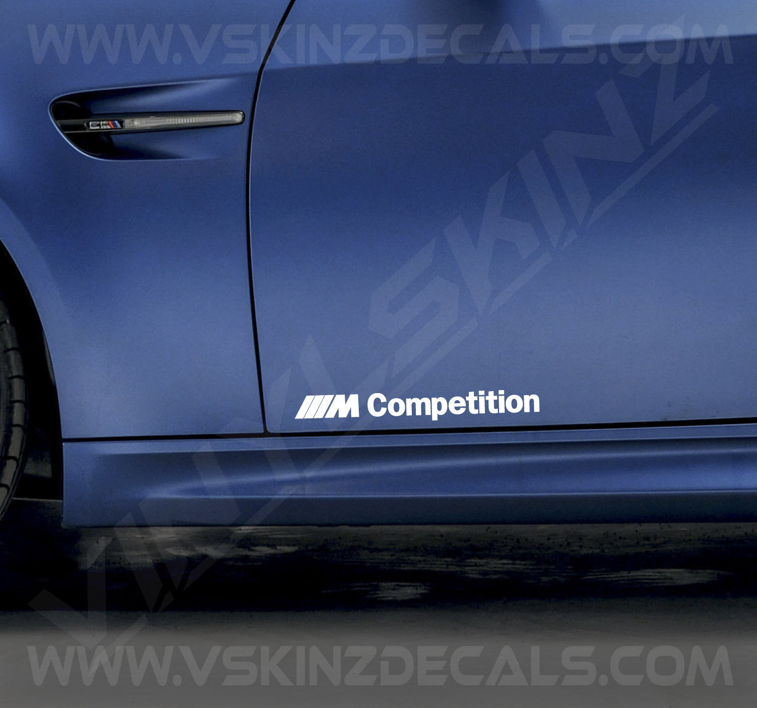 BMW M Competition Logo Premium Quality Door Decals Kit Stickers Alpina ...