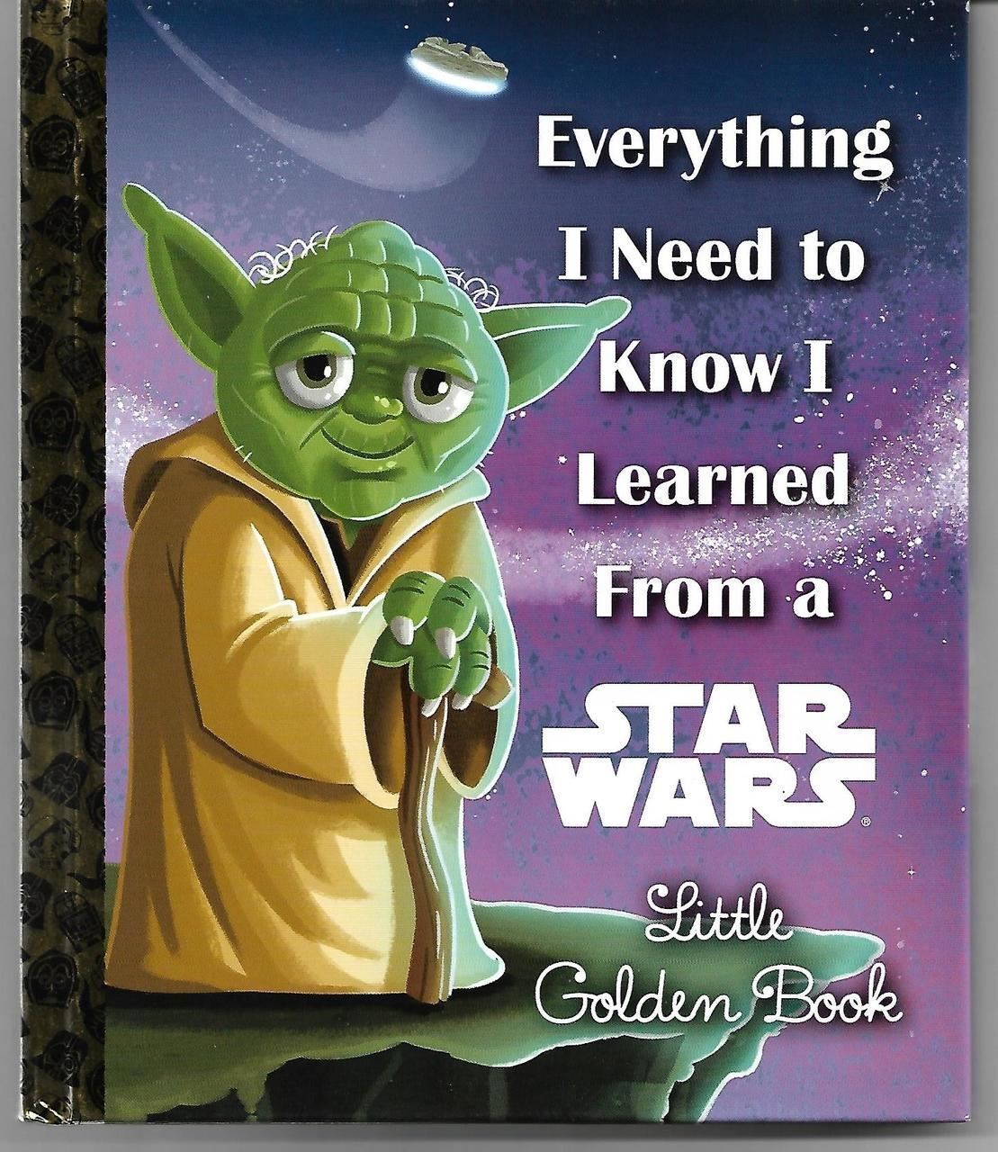 EVERTHING NEED KNOW LEARNED FROM STAR WAR LITTLE GOLDEN BOOK - Comic ...