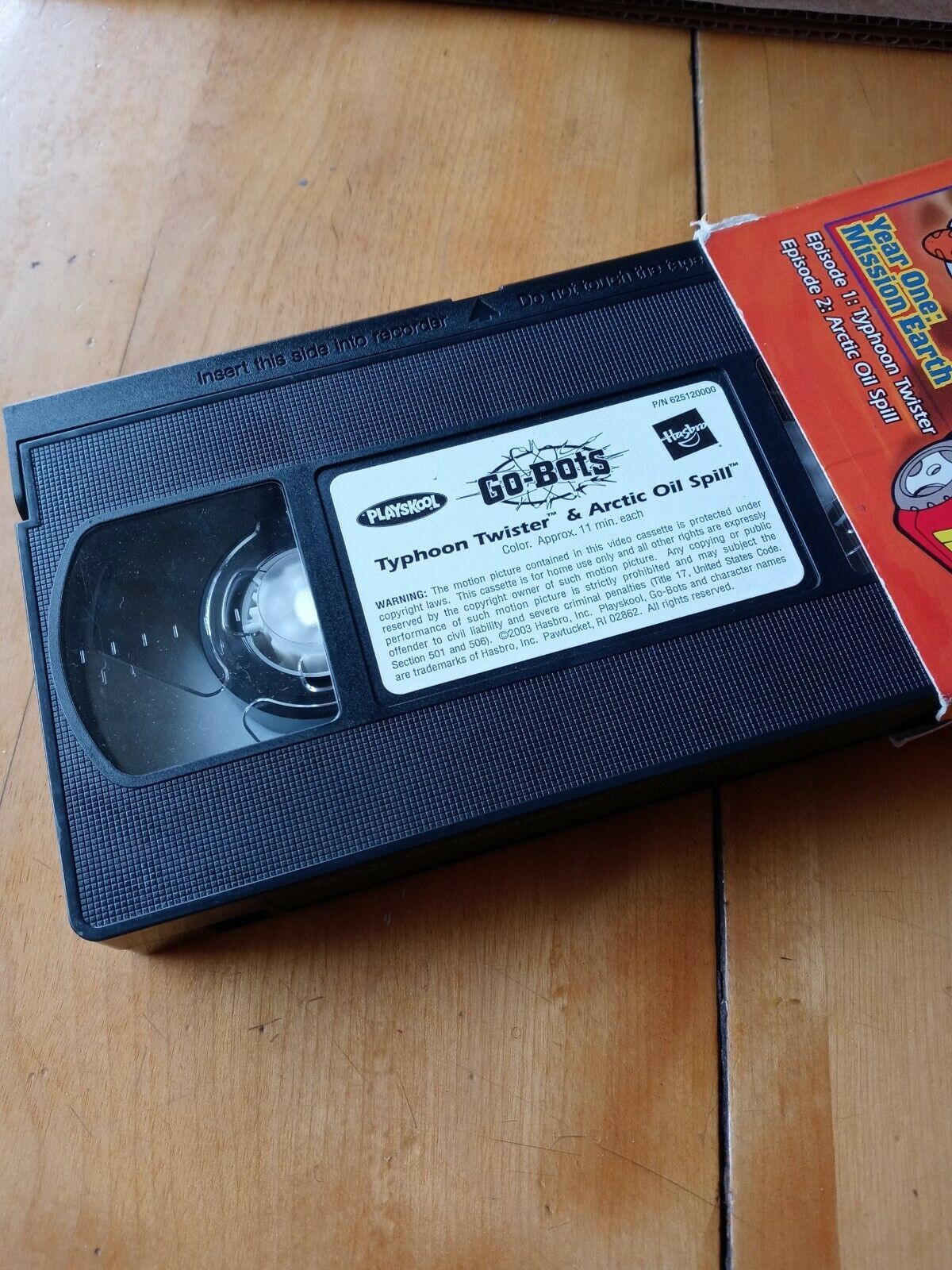 Playskool Go-Bots Year One Mission Earth RARE VHS Tape Transformers ...