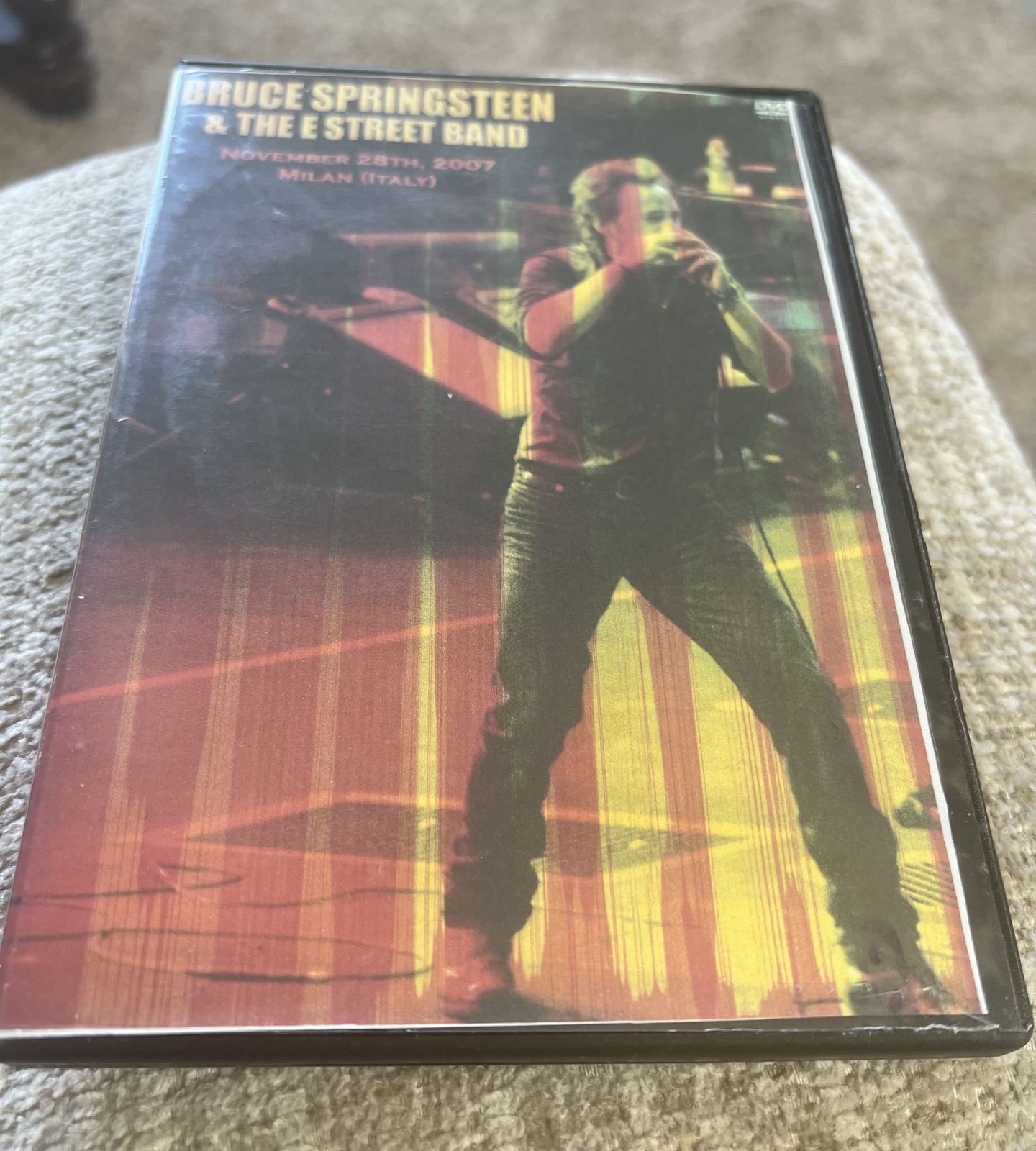 Bruce Springsteen Live in Italy on 11/28/07 Rare All Area tracked DVD ...