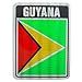 RFCO Novelty International World Country Flags Sticker Decal - Guyana ...