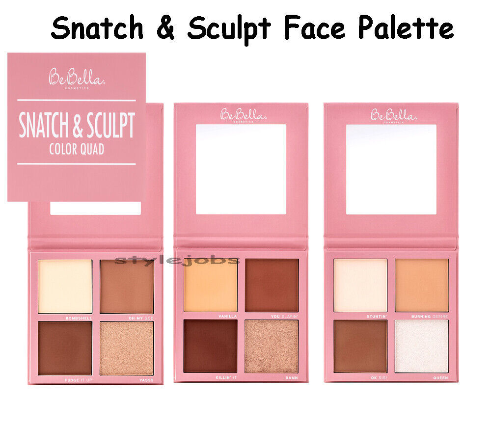 BeBella Snatch Sculpt Highlight Bronze Contour Face Palette - Bronzers ...