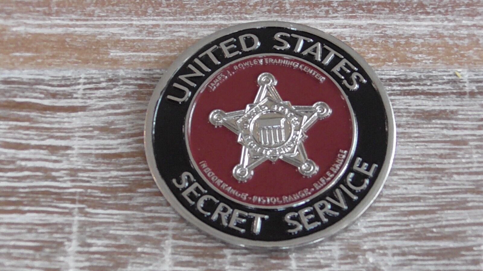 USSS US Secret Service Firearms Training Section Challenge Coin #357Y ...