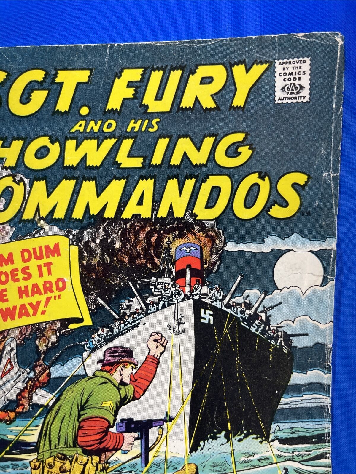 Sgt.Fury and his Howling Commandos #87 “Dum Dum Does It The Hard Way ...