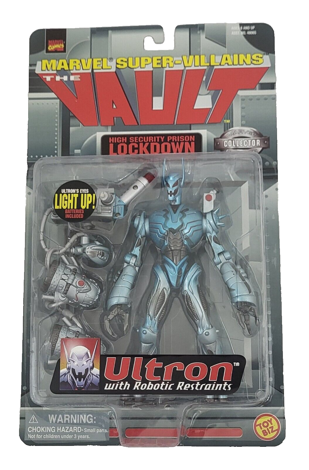 Marvel Super Villains The Vault Ultron With Robotic Restraints Figure ...