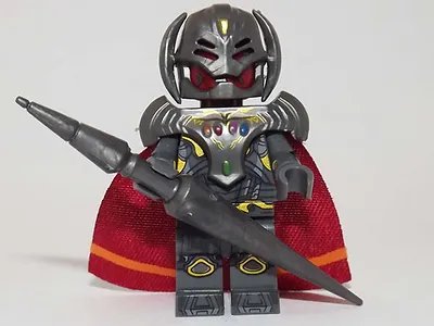 Minifigure Custom Toy Ultron 6 Infinity Stones Marvel - LEGO (R ...