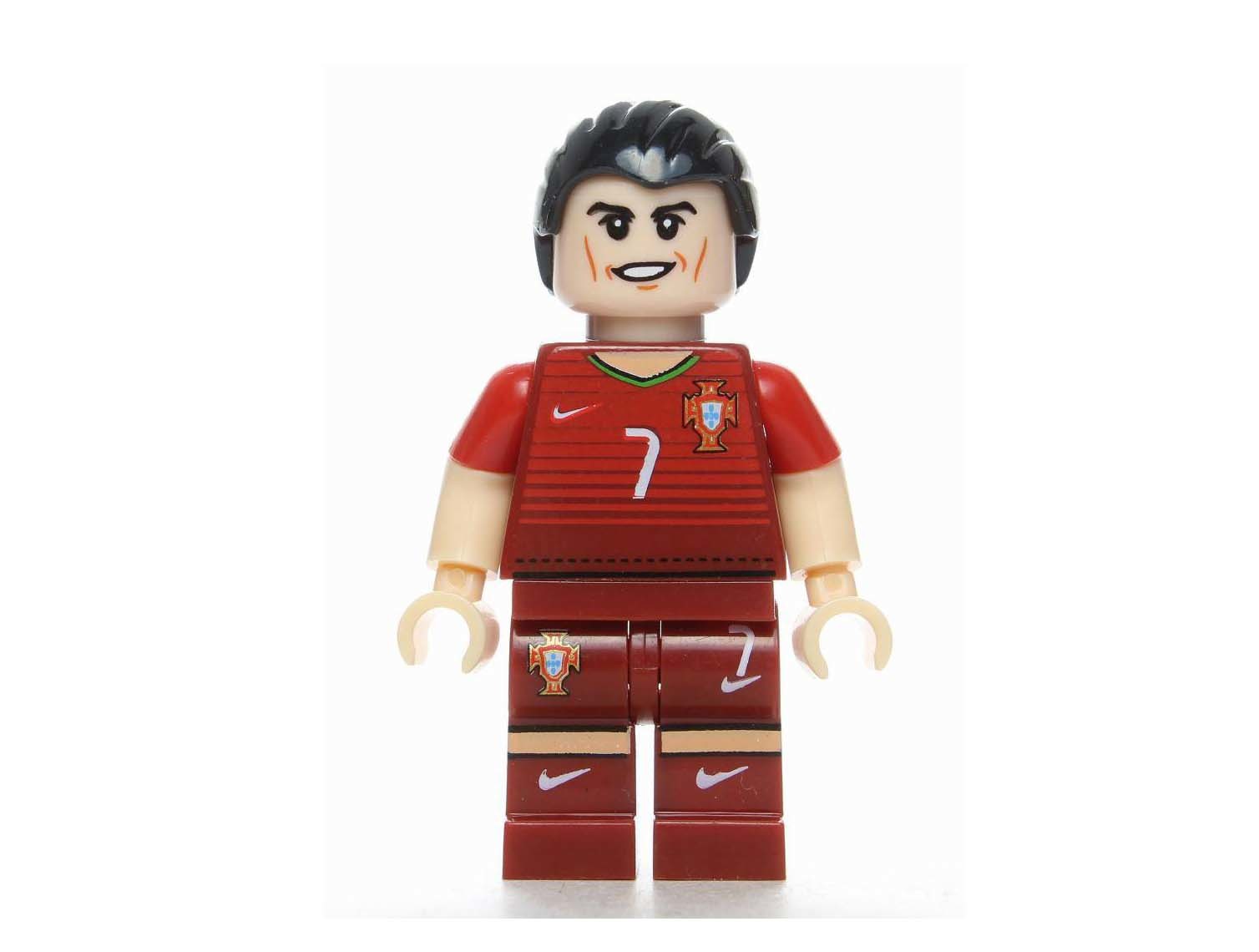 Building Cristiano Ronaldo Portuguese Soccer Football Player Minifigure ...