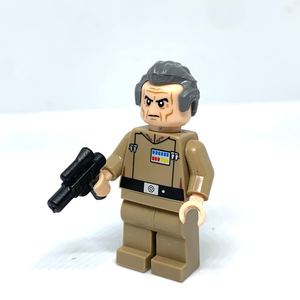 Admiral Tarkin Wars Tan Uniform Custom Minifigures - LEGO (R) Minifigures