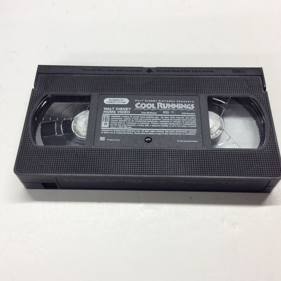 Cool Runnings VHS VCR Video Tape Used Movie John Candy - VHS Tapes