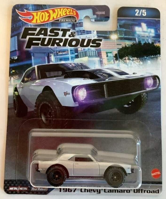 NEW Hot Wheels Premium Fast & Furious 1967 Chevy Camaro Offroad 1:64 Die-Cast - Contemporary ...