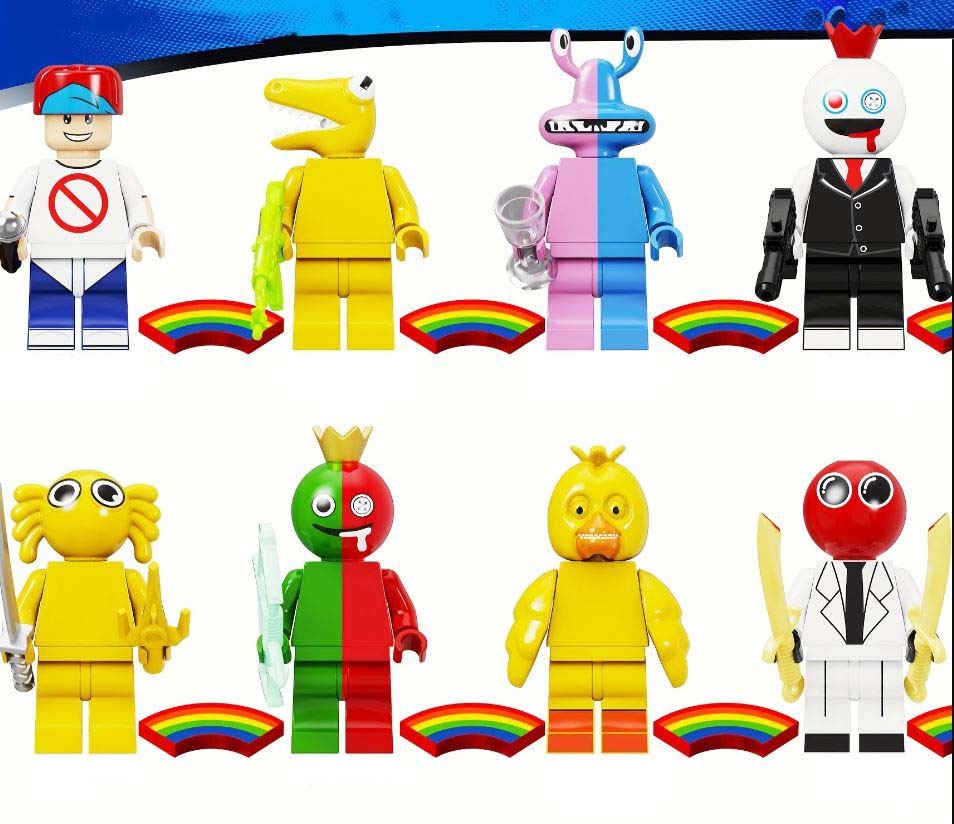 Rainbow Friends Video Game Set of 8 Building and 50 similar items