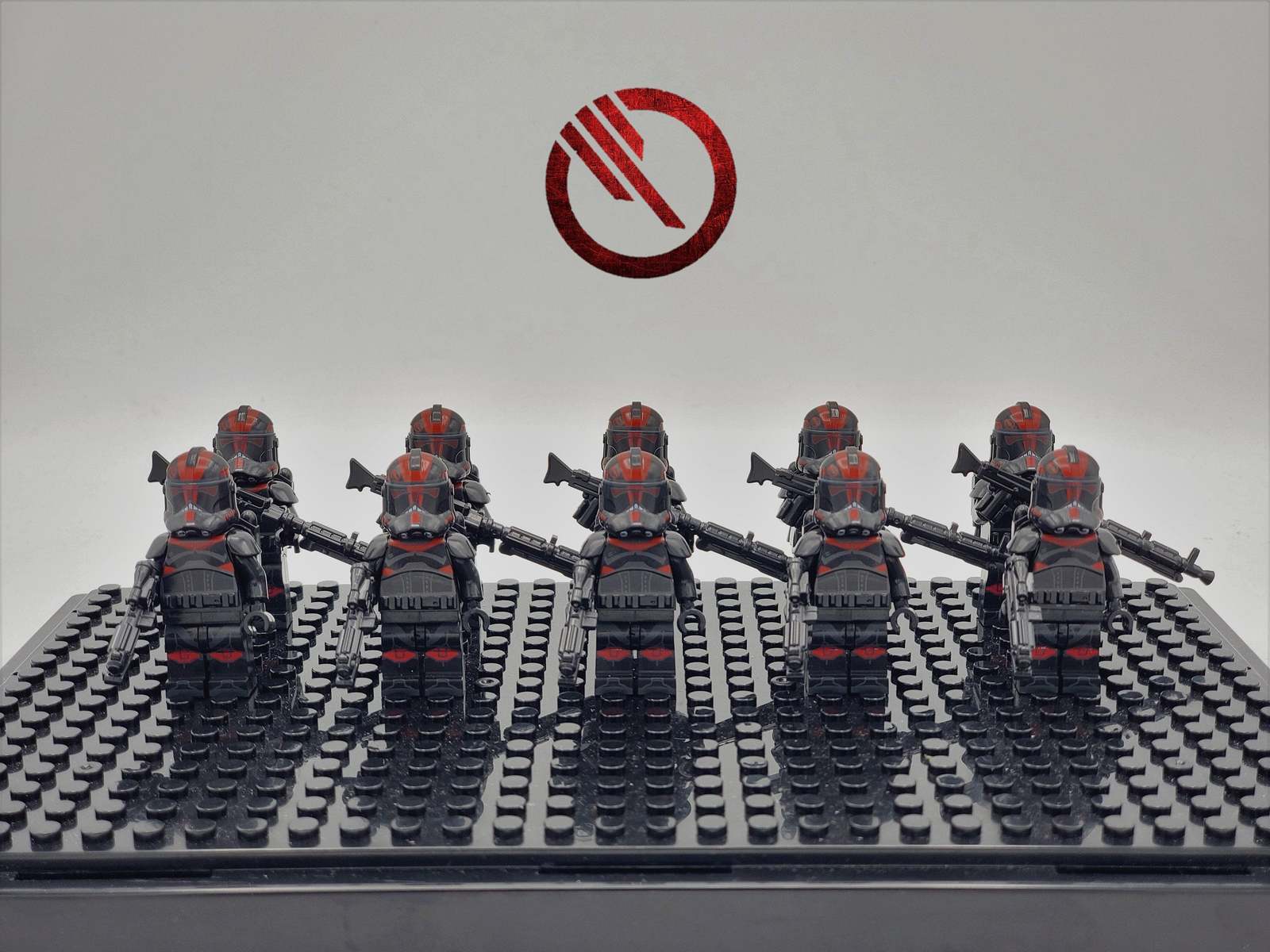 10pcs/set Star Wars Inferno Squad Troopers Custom Minifigures Building ...