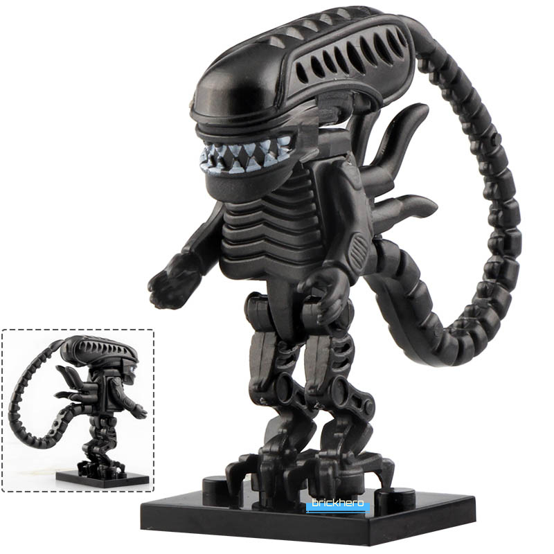Xenomorph Alien Horror Movie Monster Lego Compatible Minifigure Brick ...