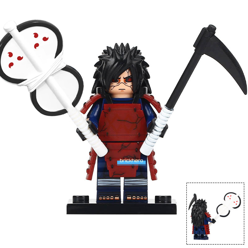 Uchiha Madara Heroes Naruto Shippuden Lego Compatible Minifigure Brick ...