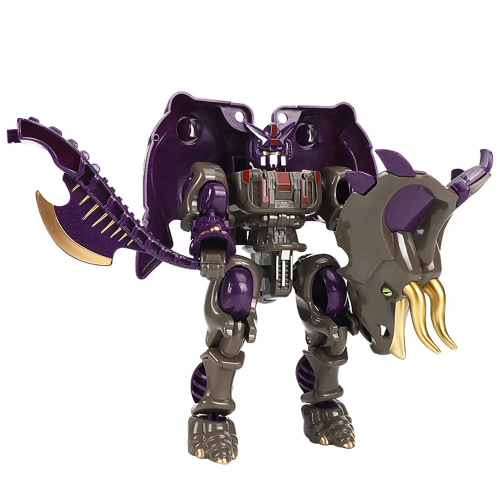 Deformed dinosaur toy growth form T-Rex robot mecha model suit children ...