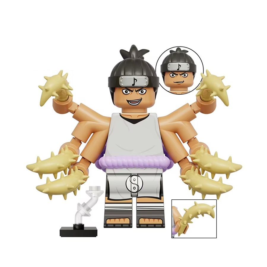 Naruto Series Kidomaru (many arms) Minifigures Weapons and Accessories ...