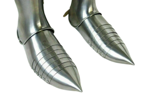 Medieval Leg Armor Steel Warrior Larp and 9 similar items