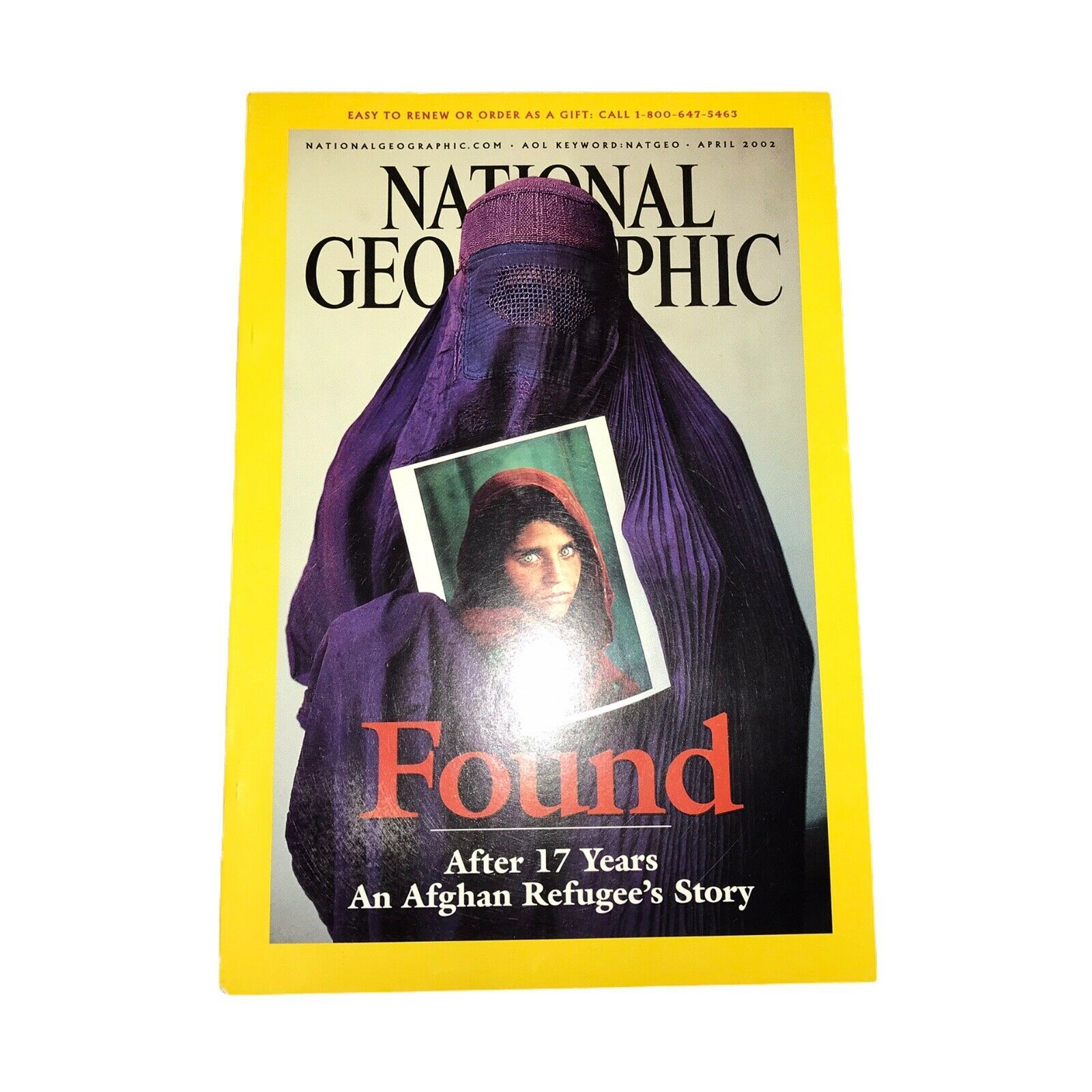 Search for the Afghan Girl National Geographic Magazine - Magazines