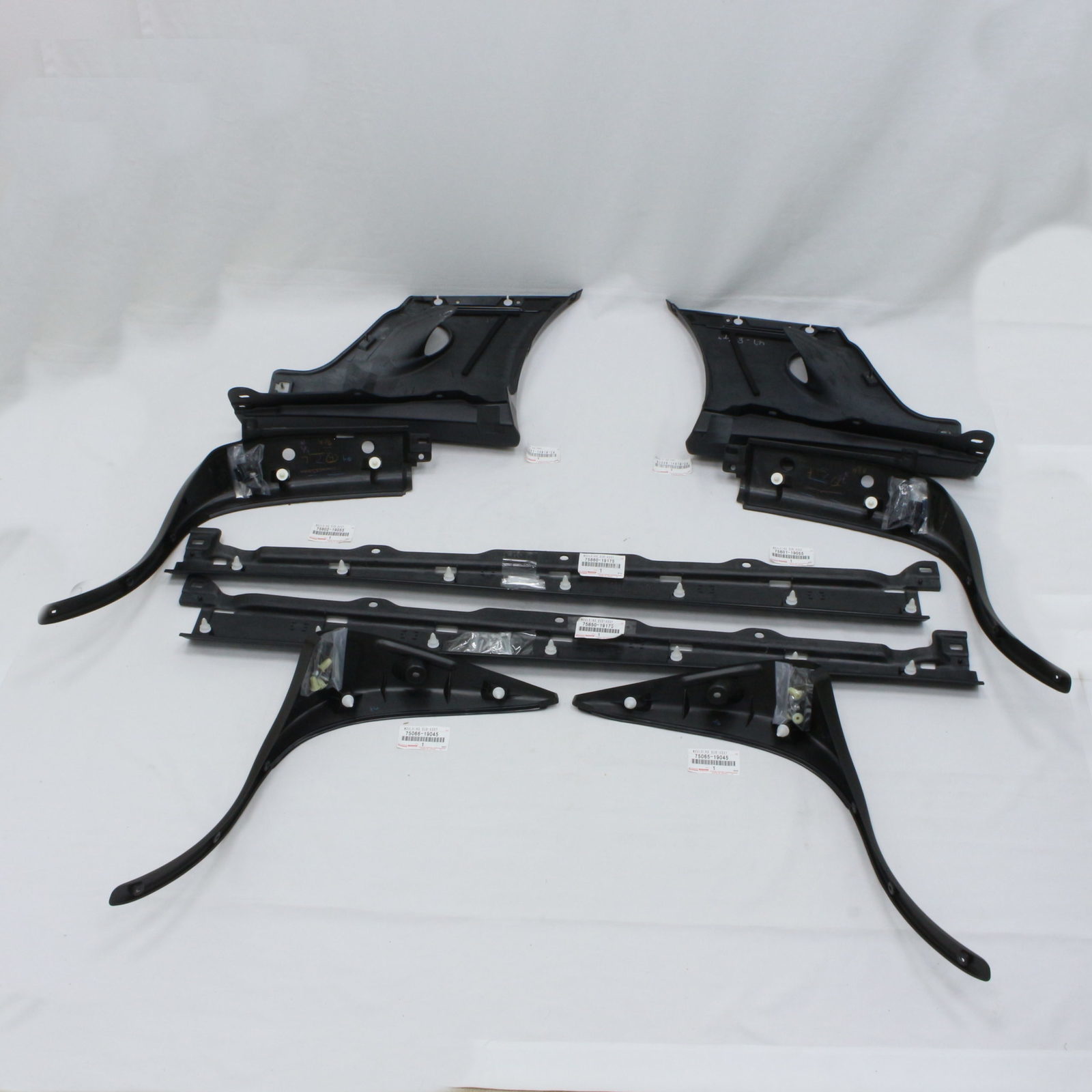 Toyota Supra Side Skirts Air Inlets Front Rear Splash Guards Rocker ...