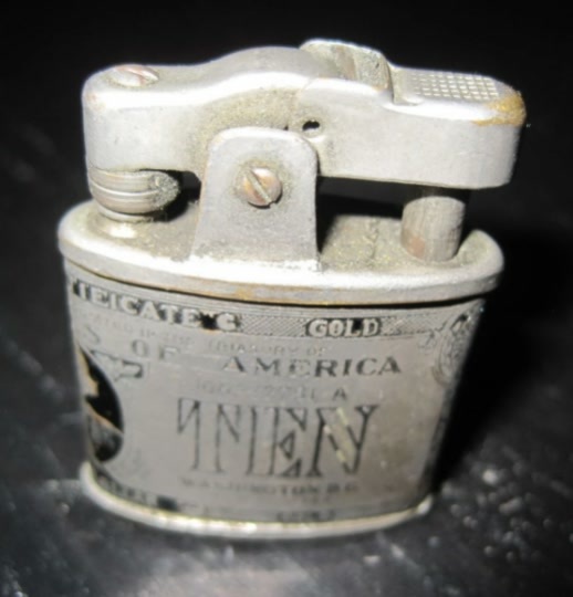 NOVELTY US DOLLAR Bill Palm Size Classic Old Fashion style Petrol ...