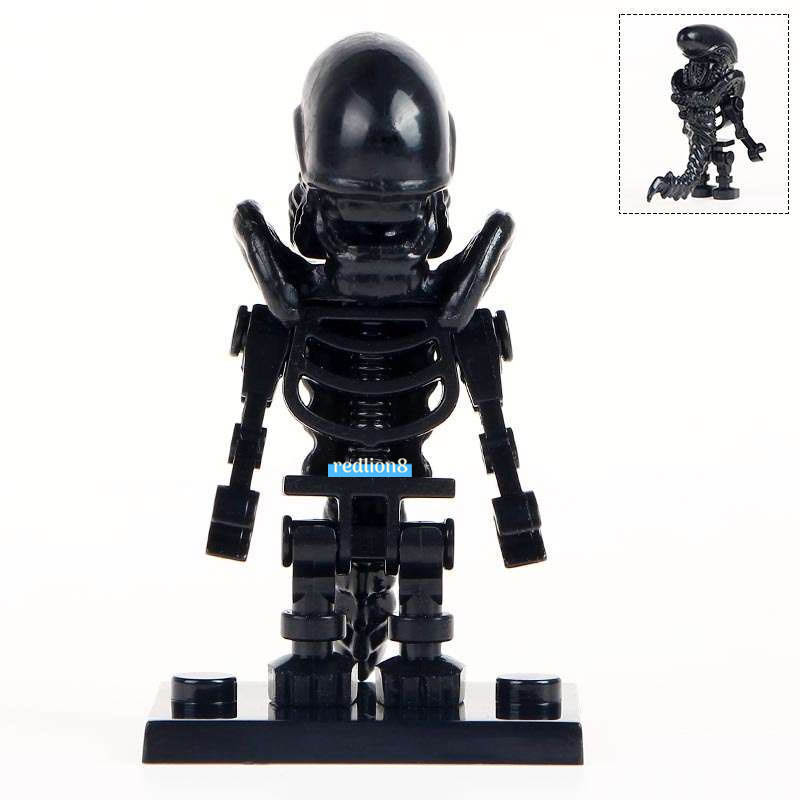 Alien Xenomorph (Human) Predator Custom Printed Lego Compatible ...