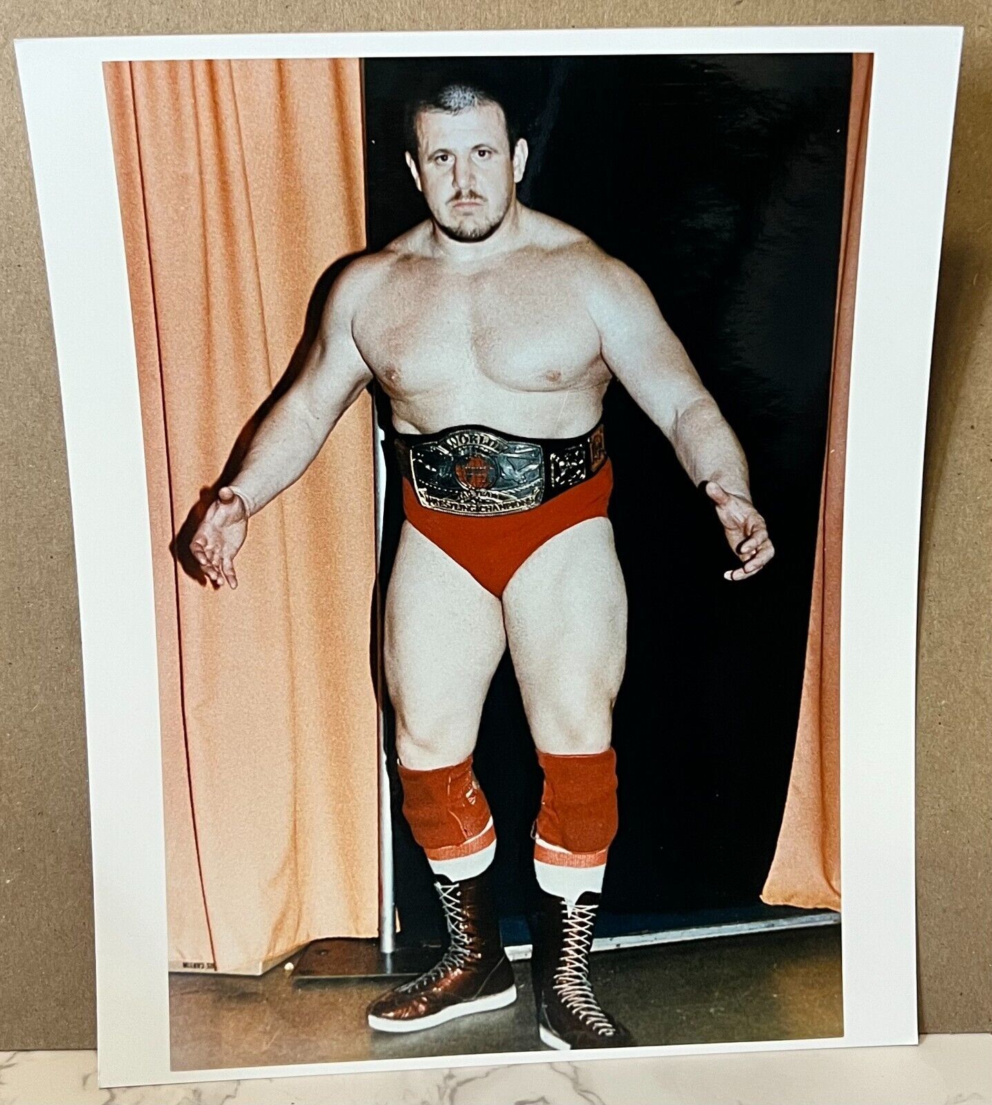 VTG WWE UNSIGNED Photo 8x10 Lot (11) WWF WCCW WCW NWA Santana Pantera ...