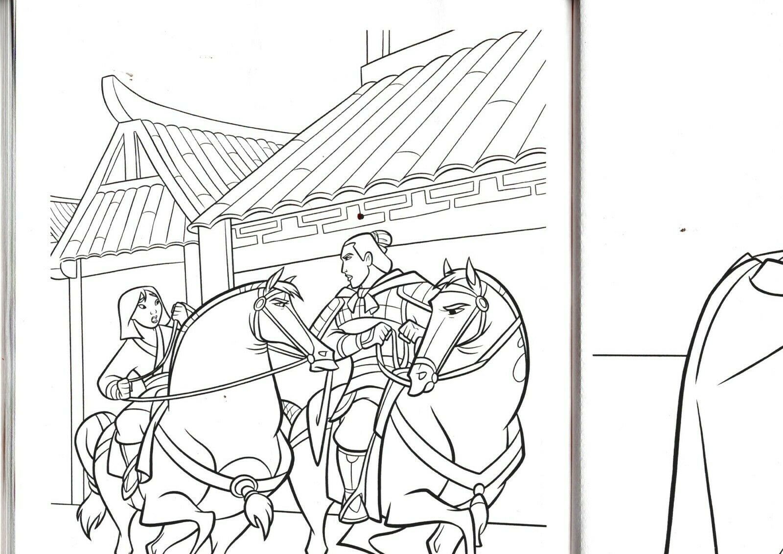 Colortivity Disney Mulan Coloring & Activity Book - Heart of a Warrior ...