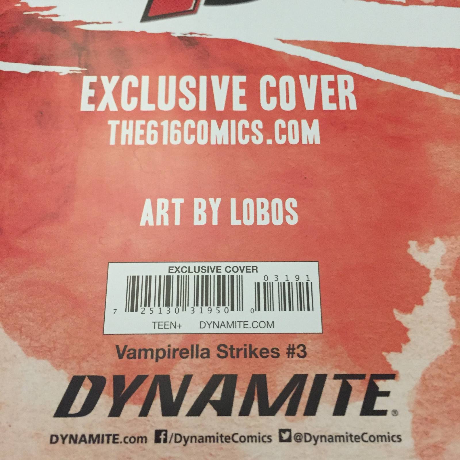 2022 Dynamite Comics Vampirella Strikes 616 Exclusive Lobos Virgin ...