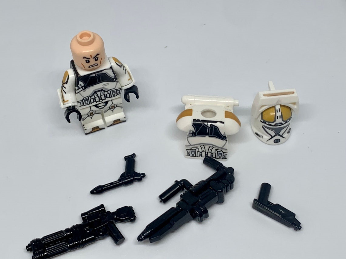 Clone Trooper Gunner (Phase 1) Star Wars Minifigures Toys - Building ...