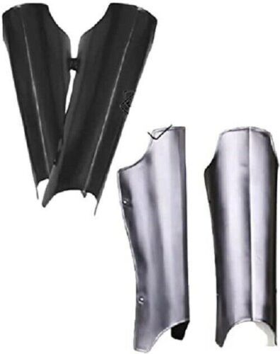 Plain Steel Leg Armor Mark Metal Greaves Medieval Greaves Armour Pairs ...