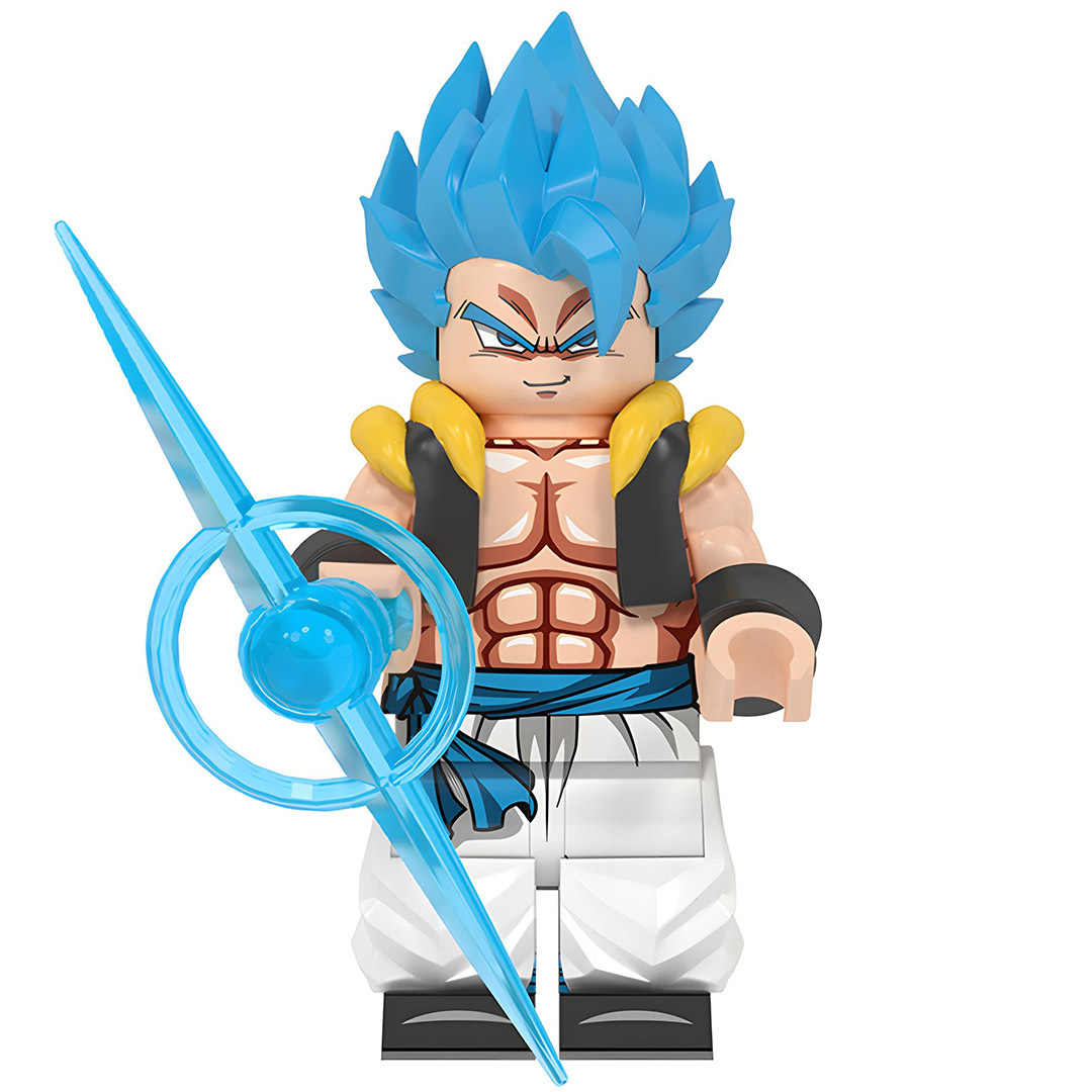 Gogeta Ssj Blue Custom Minifigures - LEGO (R) Minifigures
