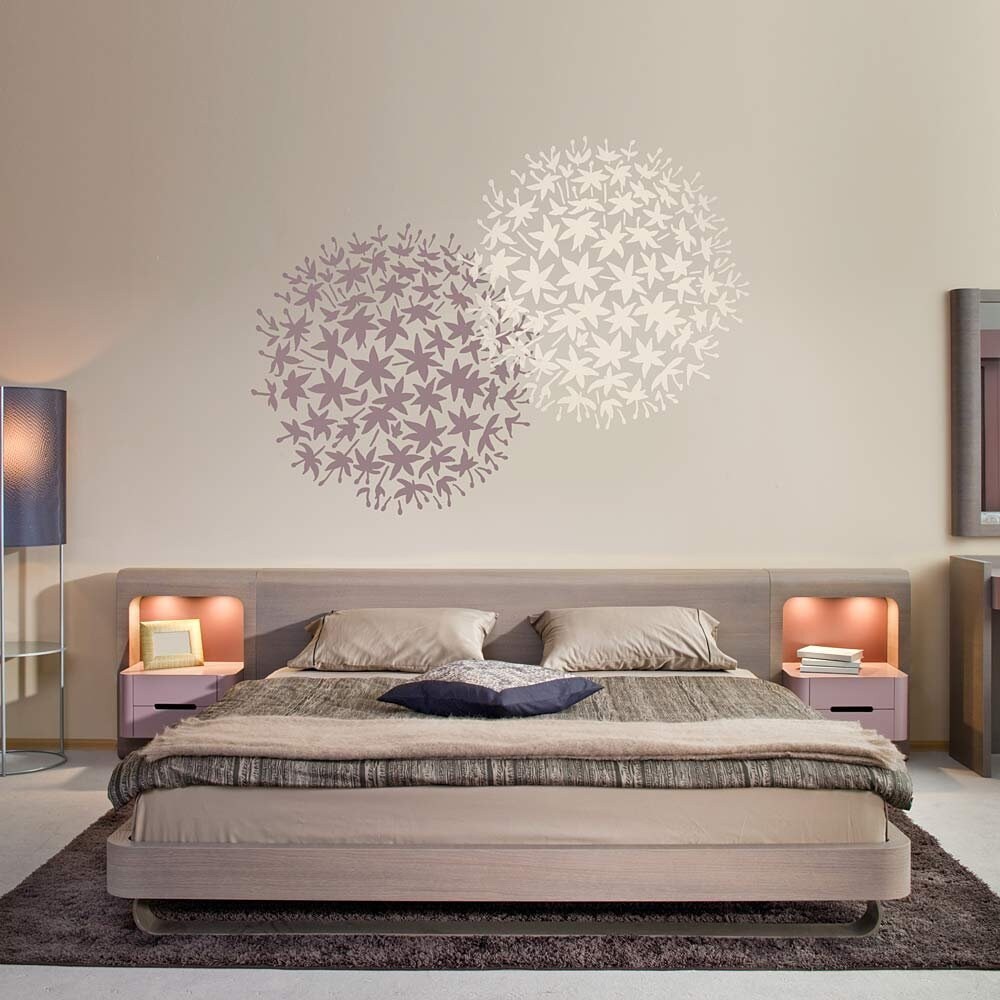 Allium Grande Flower Stencil - WALL ART STENCILS - Easy to Use Wall Art ...