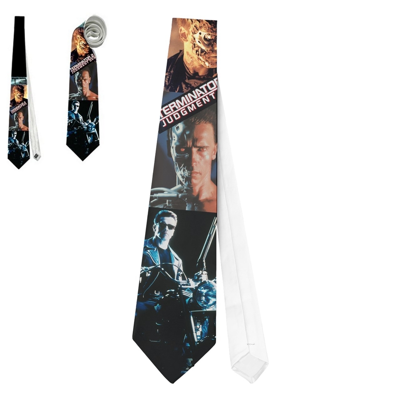 Necktie Terminator Skynet Robot Scifi Action Halloween Cosplay - Men's ...