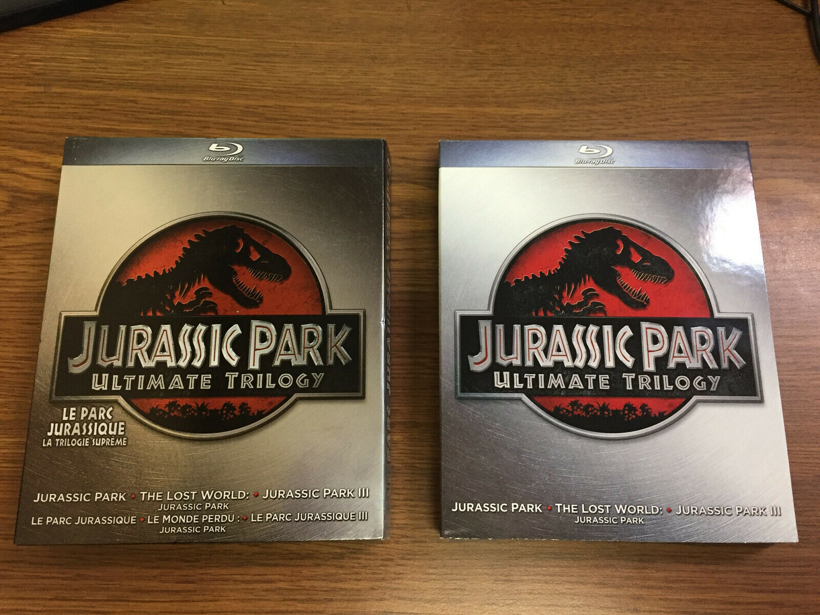 Jurassic Park Collection Blu ray 3-Disc Set Sam Neill Jeff Goldblum ...