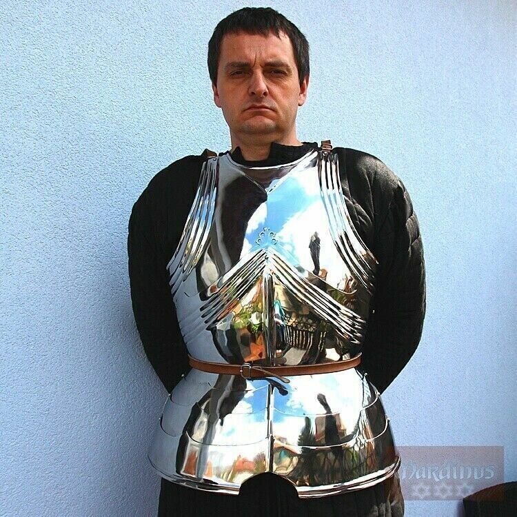 Medieval Knight Replica Armor Cuirass Chest & Back Gothic Breastplate ...