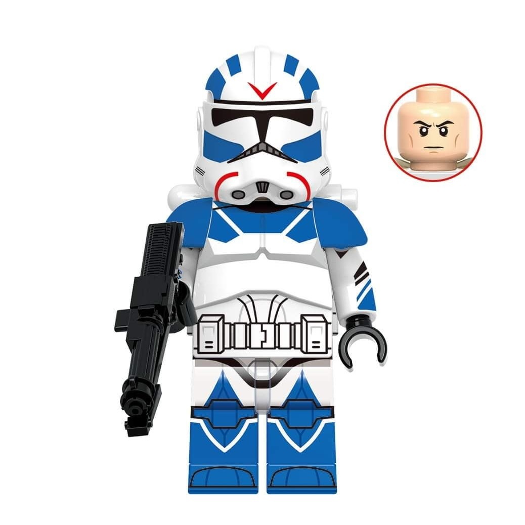 8pcs Star Wars Bomb Squad Colt Captain Grey Styles Clone trooper ...