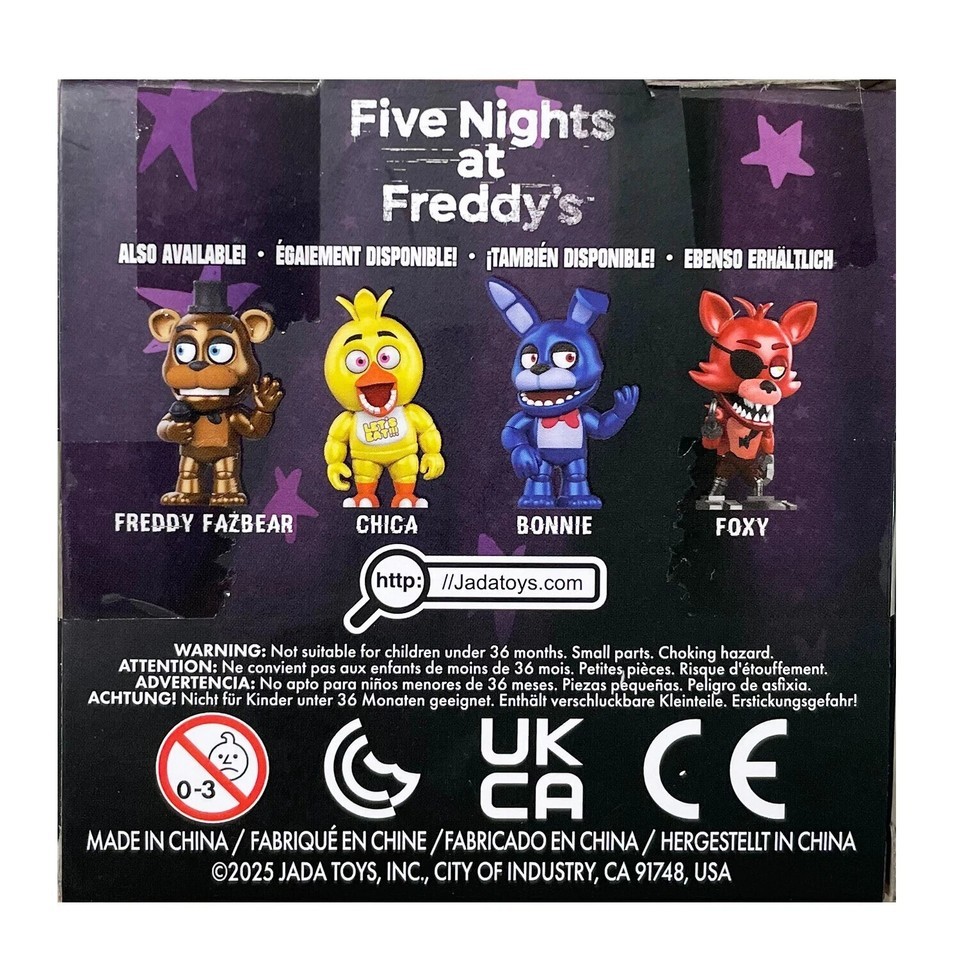 Jada Metalfigs FNAF Five Nights at Freddy's Chica Die-Cast Figure 2.5 ...