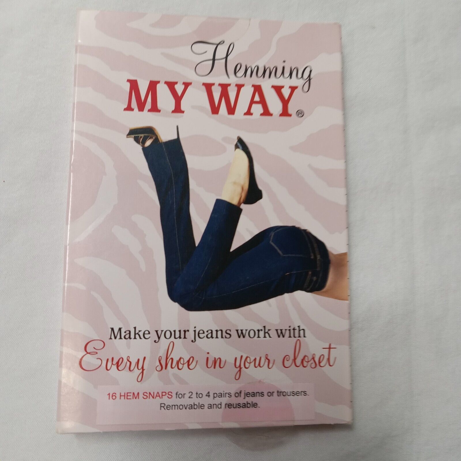 New Hemming My Way Set of 16 Hem Snaps No Sew Hem - Other Sewing