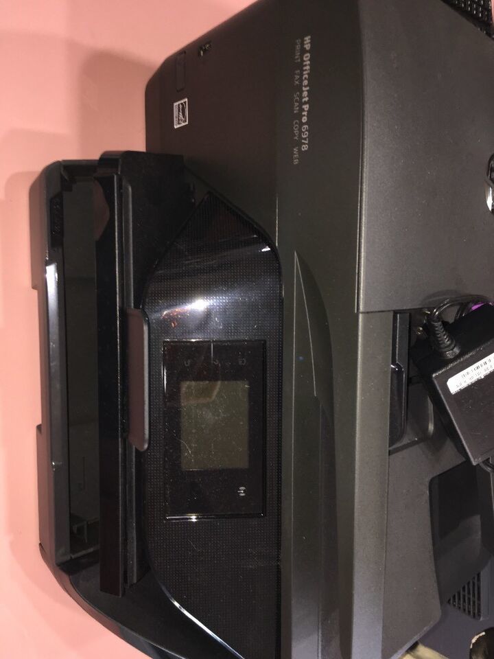 HP OfficeJet Pro 6978 Black Inkjet All-In-One Multifunction Printer ...