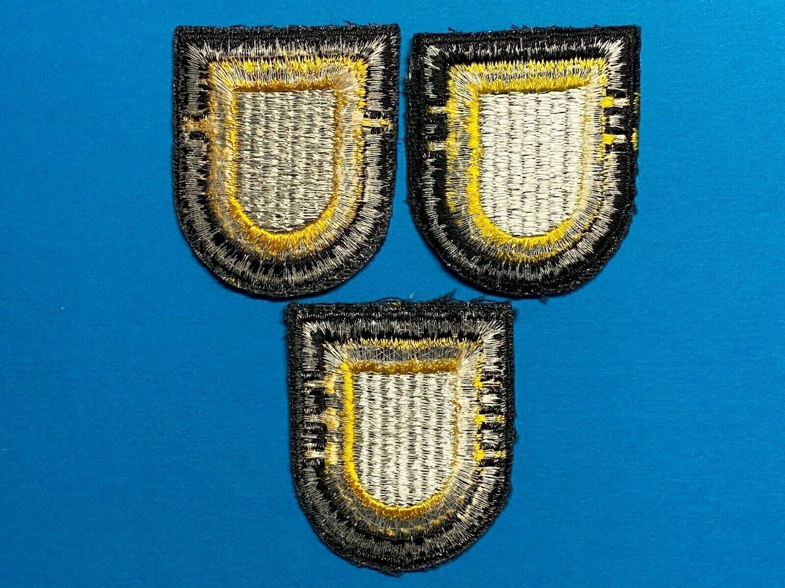 101st AIRBORNE DIVISION, 1st, 2nd, 3rd BRIGADES, BERET FLASHES, CUT ...