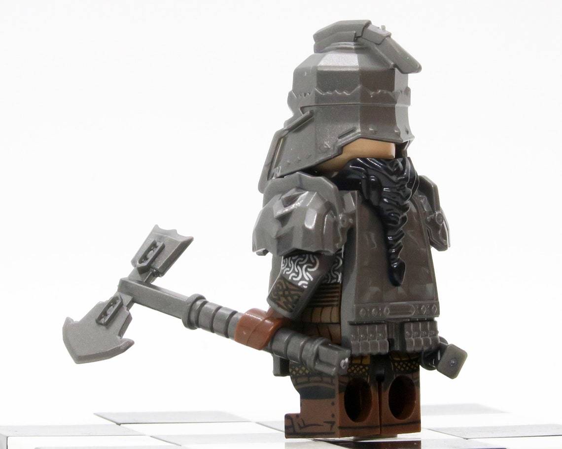 Heavy Armour Iron Hills Dwarf Minifigures Weapons Accessories The ...