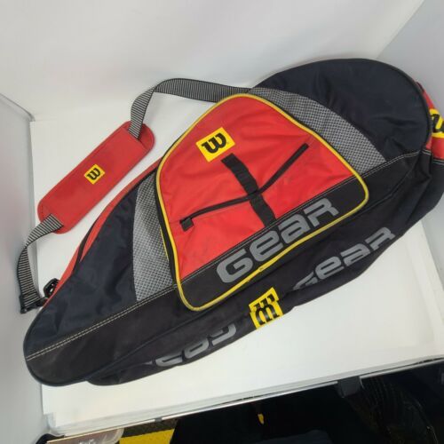 Wilson Tennis Dual Double Tennis Racquet Racket Storage Transport ...