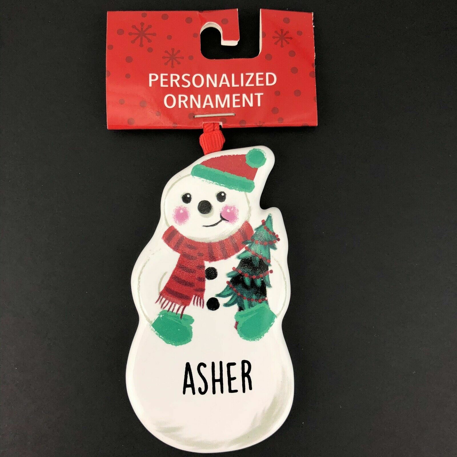 Ganz Personalized Snowman Ornament Ceramic and 25 similar items