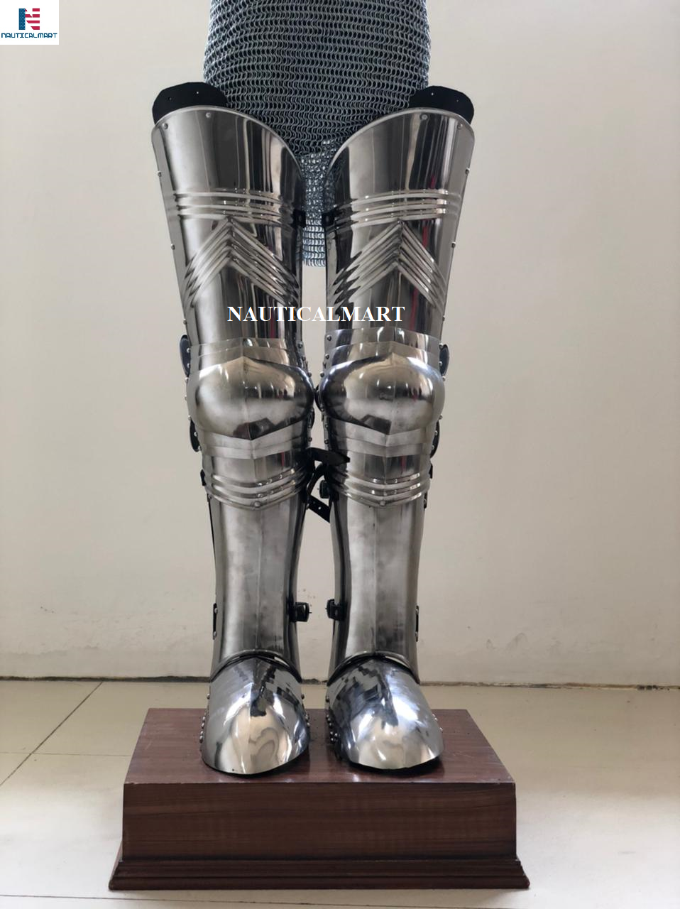 LARP Complete Leg Armor Re-Enactment SCA Armoury Leg Guard Gothic Legs ...