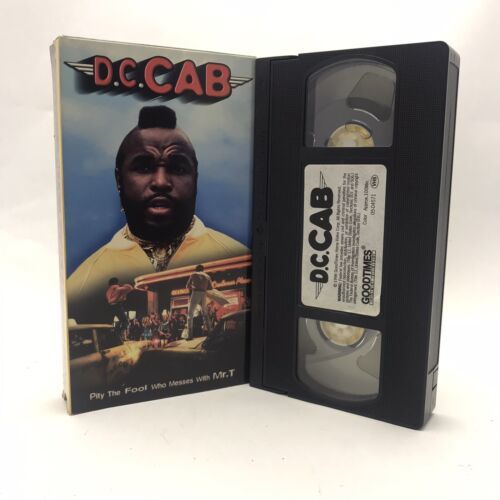 D.C. CAB VHS ~ Mr T Gary Busey IRENE CARA ~ 80s ~ Classic COMEDY DC CAB ...
